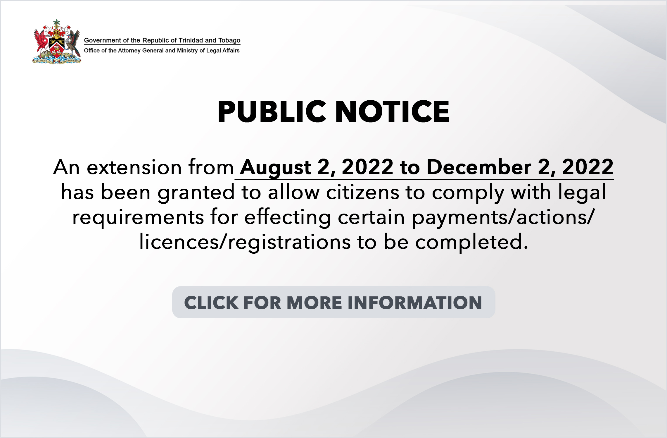 Appointment Booking – Ministry of the AGLA